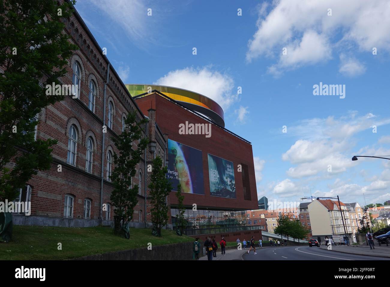 Aros aarhus art museum with roof installation your rainbow panorama hi ...