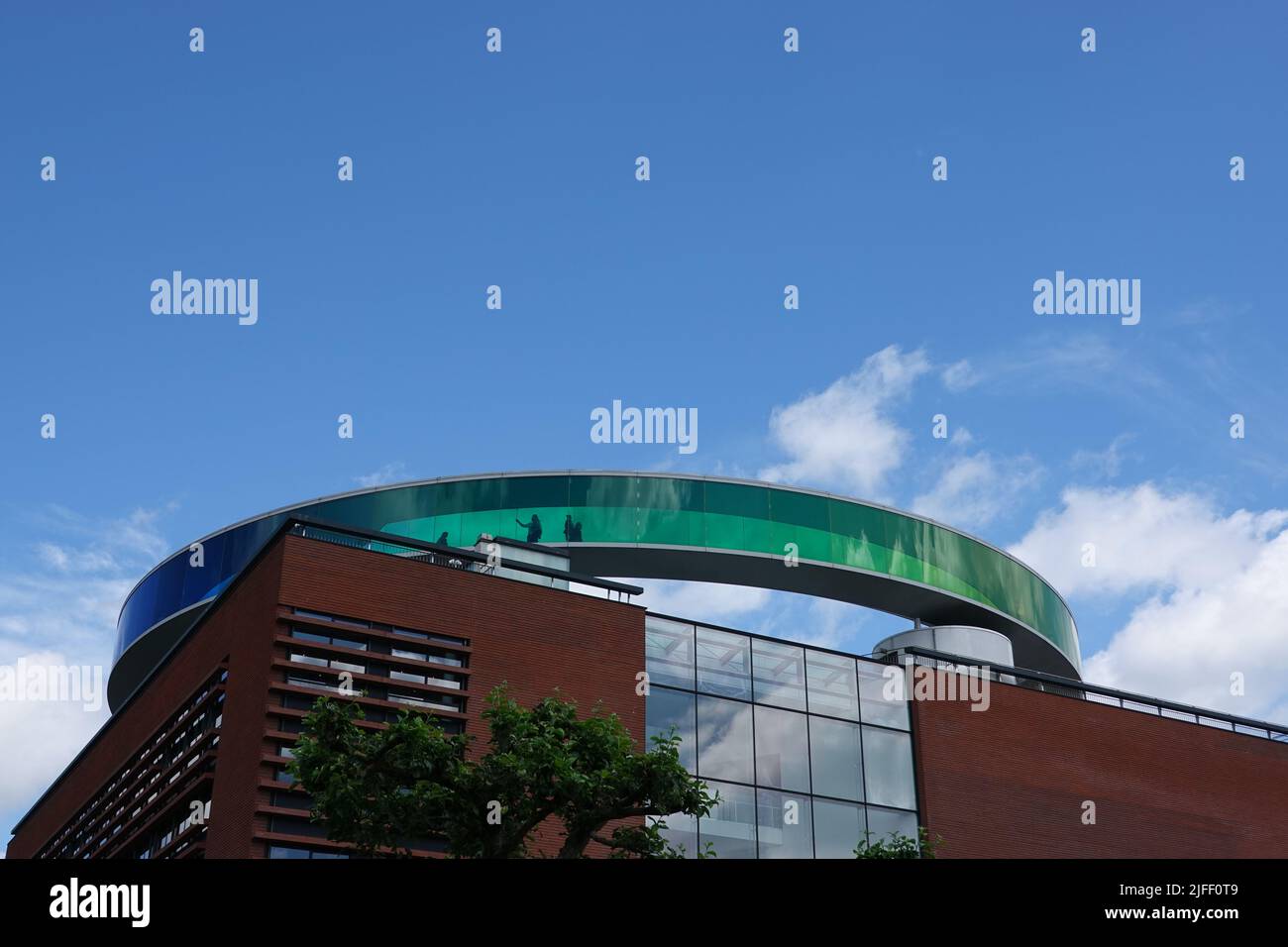Aarhus, Denmark. 10th June, 2022. ARoS Art Museum. On the roof terrace ...