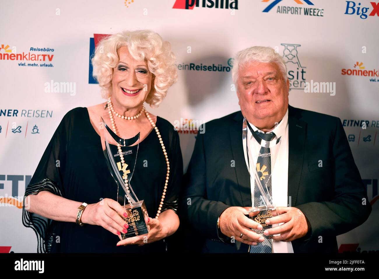 Essen, Germany. 02nd July, 2022. The winners in the "Info" category ...