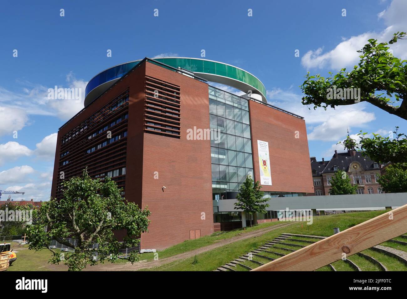 Aarhus, Denmark. 10th June, 2022. ARoS Art Museum. On the roof terrace ...
