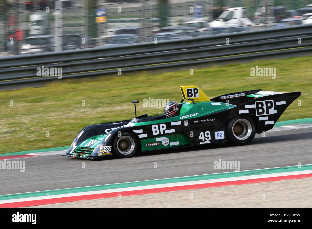 Scarperia, 3 April 2022: TOJ SC303 year 1978 in action during Mugello ...