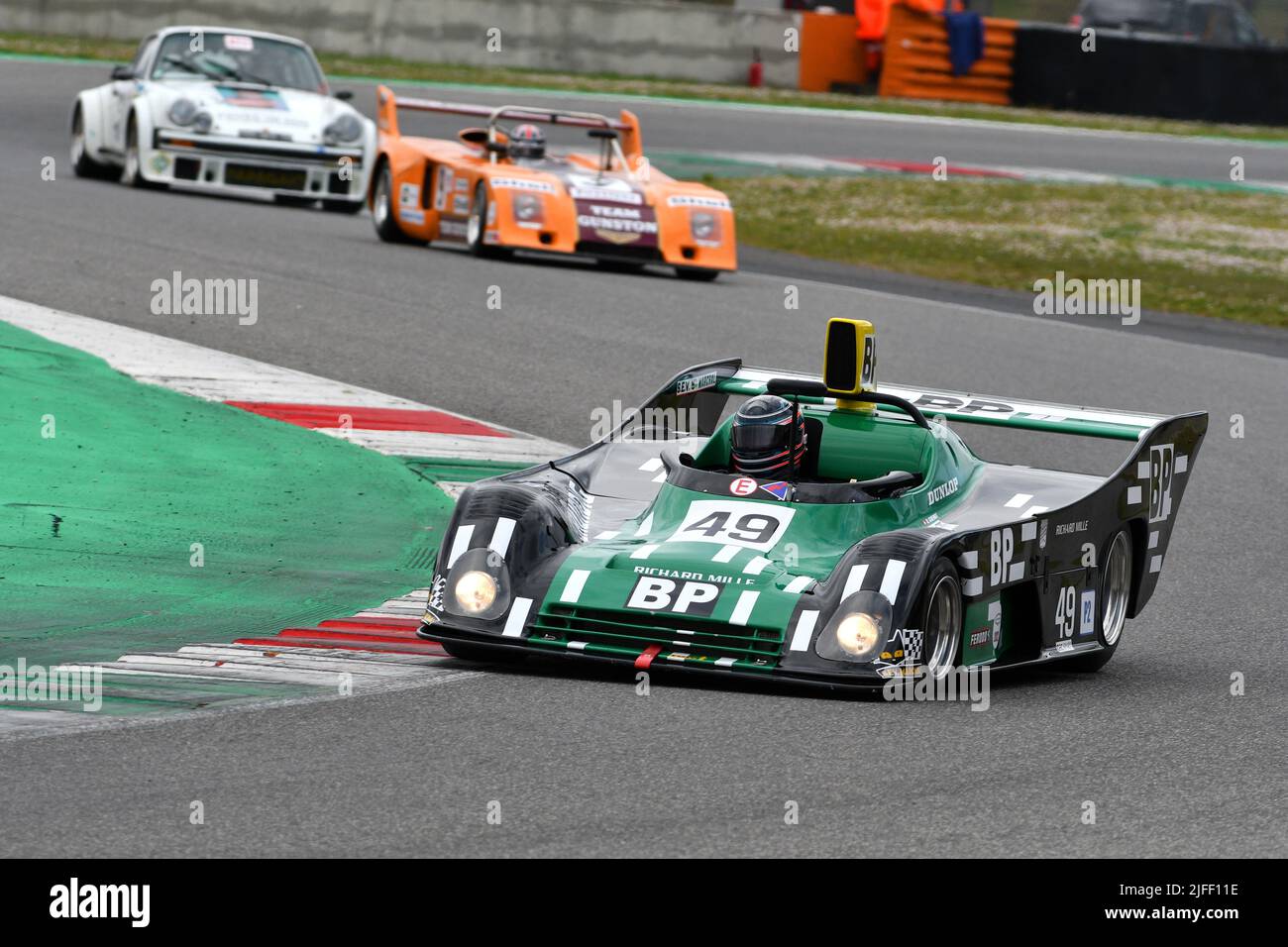 Scarperia, 3 April 2022: TOJ SC303 year 1978 in action during Mugello ...