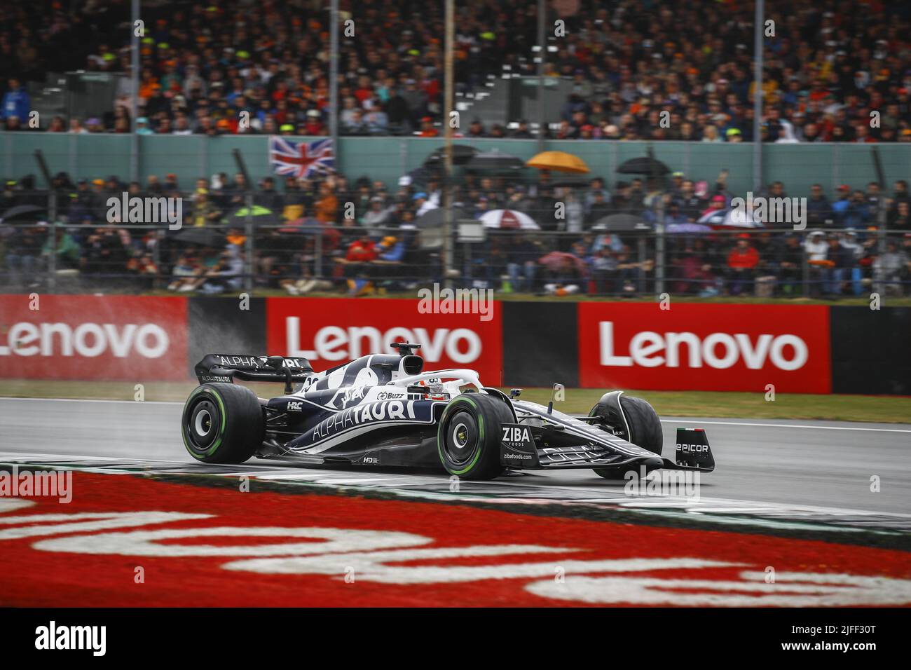 10 GASLY Pierre (fra), Scuderia AlphaTauri AT03, action during the Formula 1 Lenovo British ...