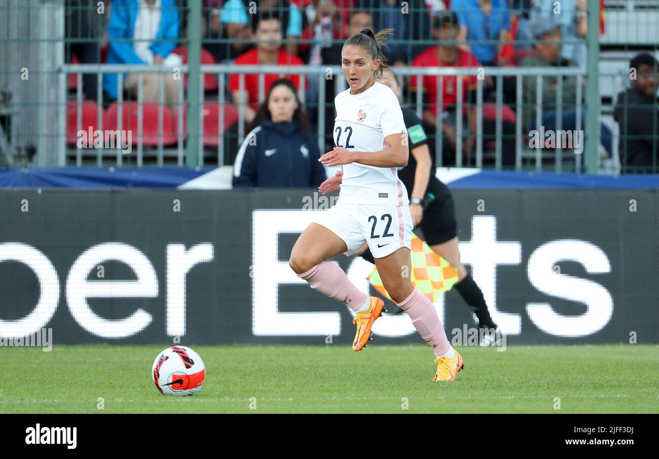 Eve Perisset of France during the International Women's Friendly ...