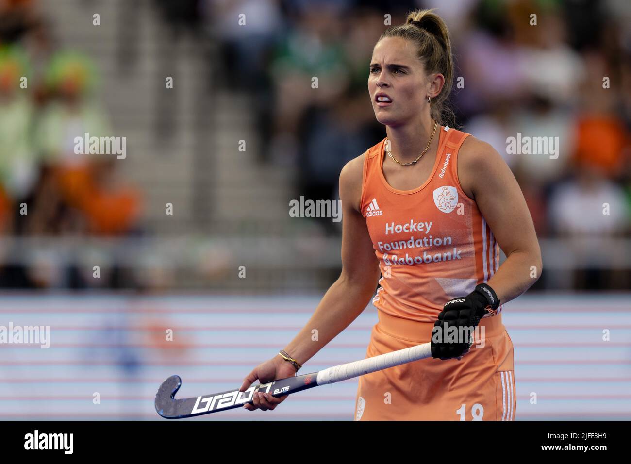 AMSTERDAM - Pien Sanders during the game between the Netherlands and ...