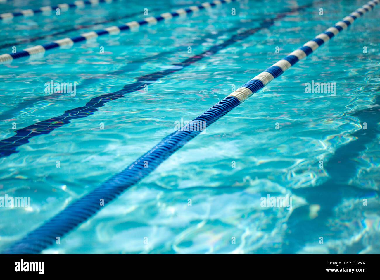 Swimming pool for the swim meet Stock Photo - Alamy