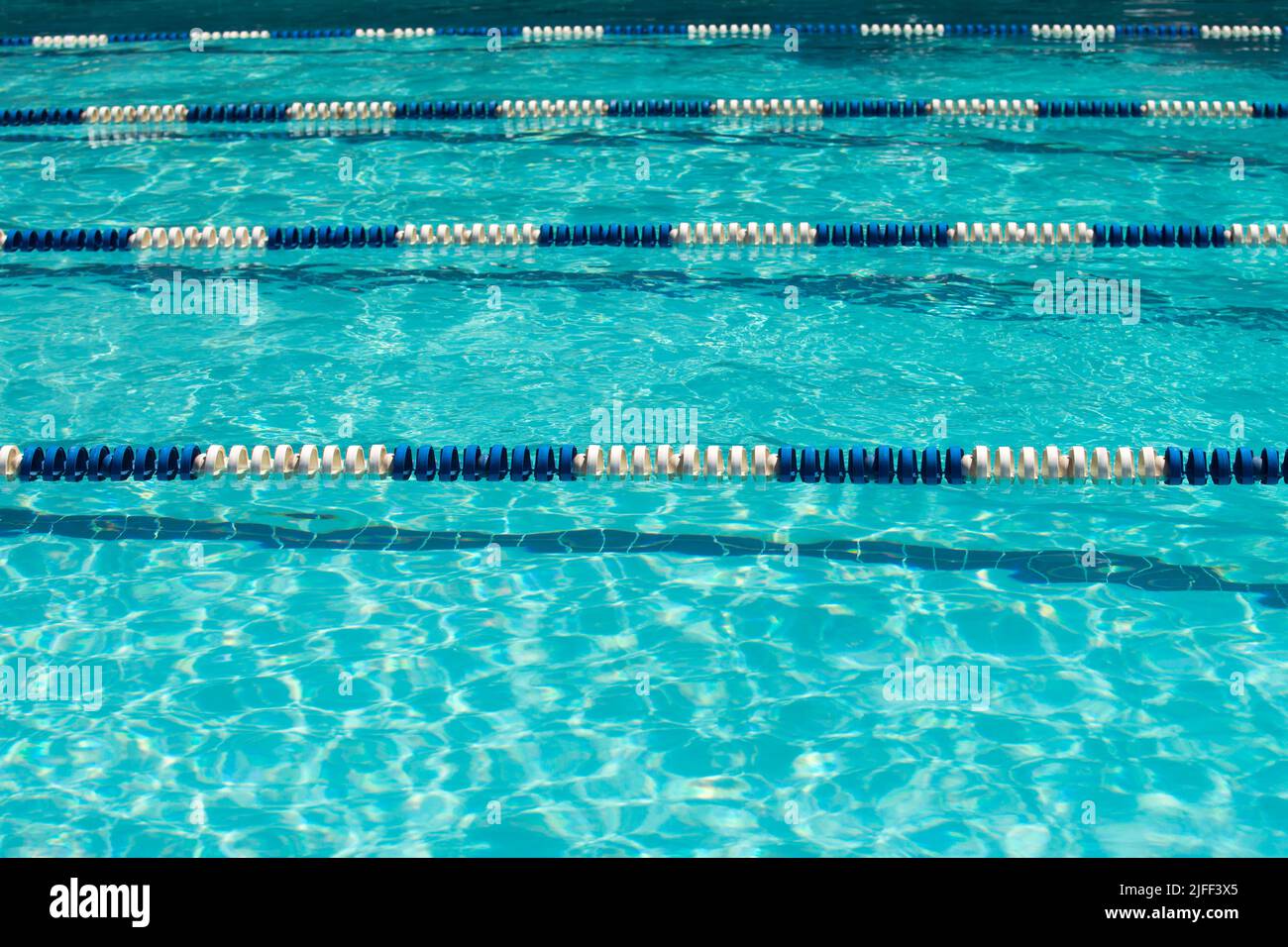 Swimming pool for the swim meet Stock Photo - Alamy