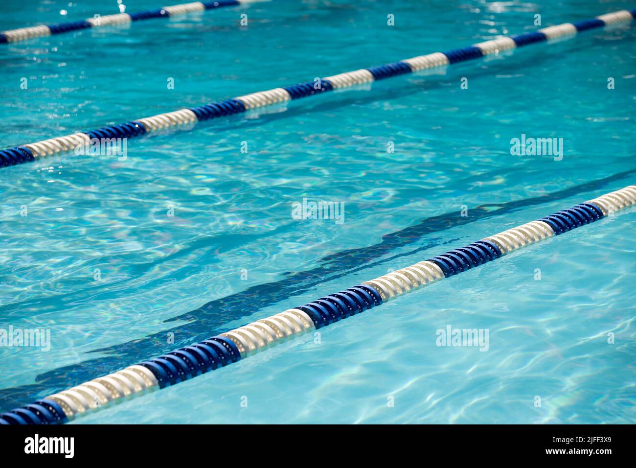 Swimming pool for the swim meet Stock Photo - Alamy