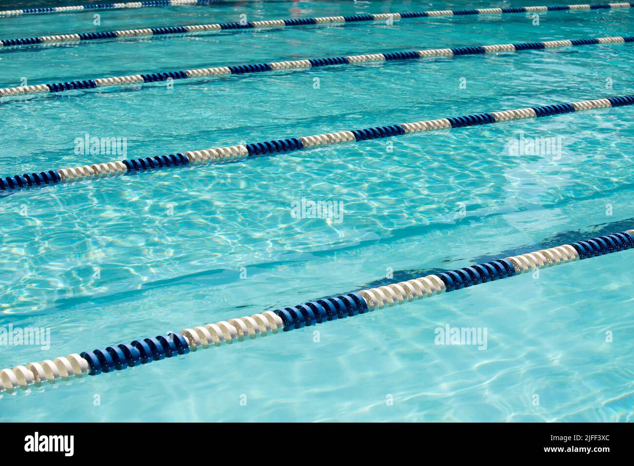 Swimming pool for the swim meet Stock Photo - Alamy