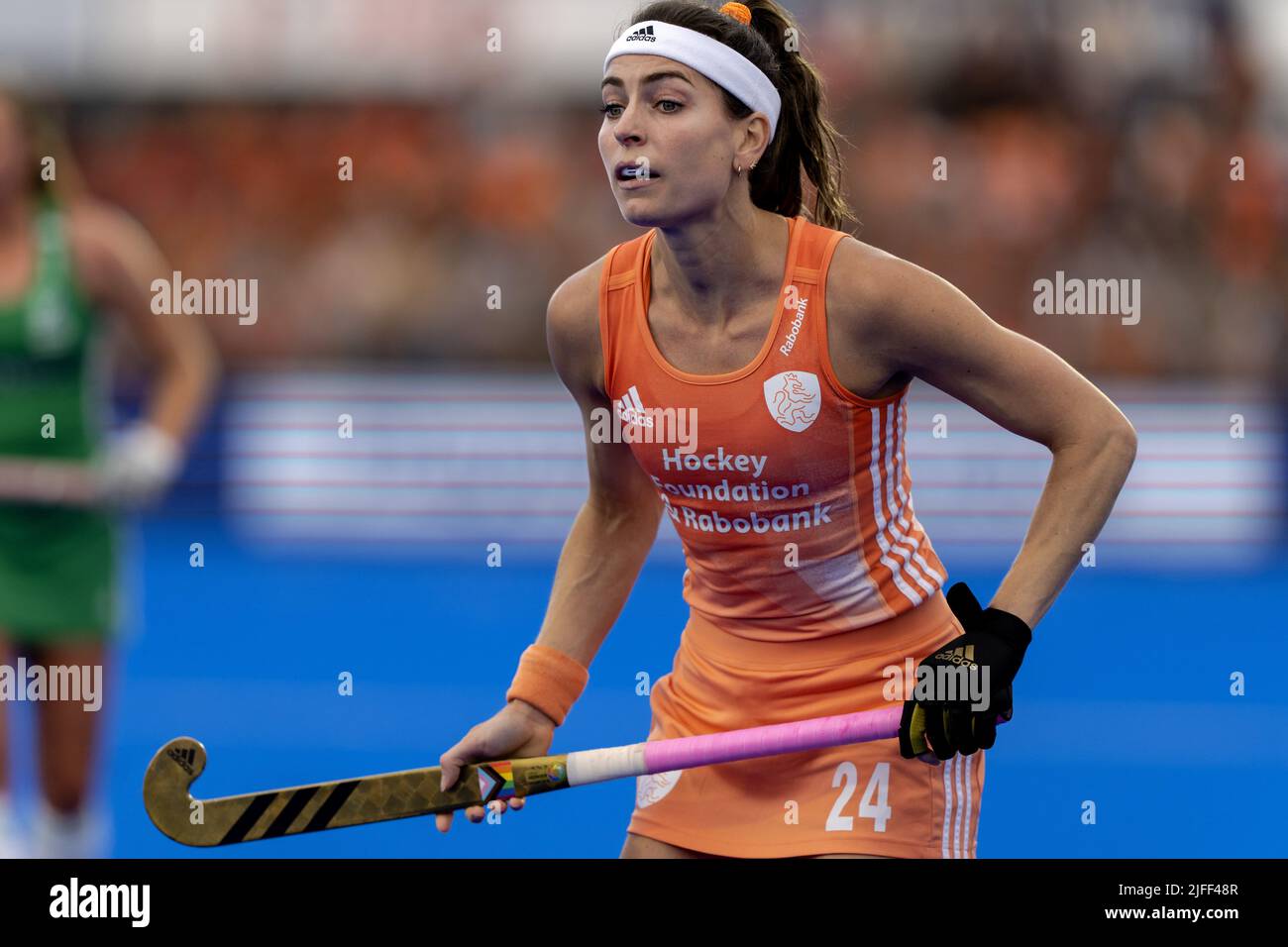 AMSTERDAM - Eva de Goede during the match between the Netherlands and ...