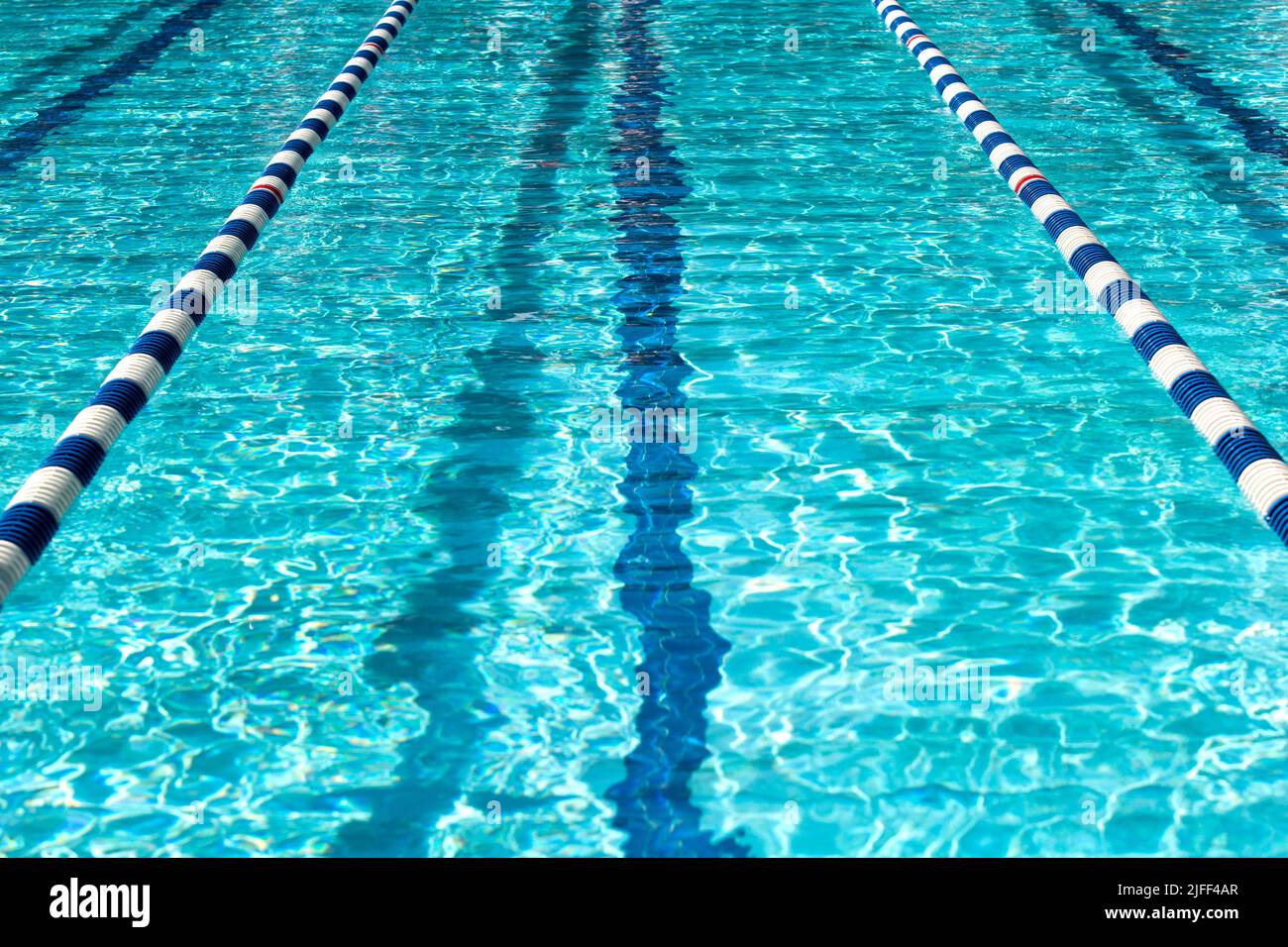 Swimming pool for the swim meet Stock Photo - Alamy