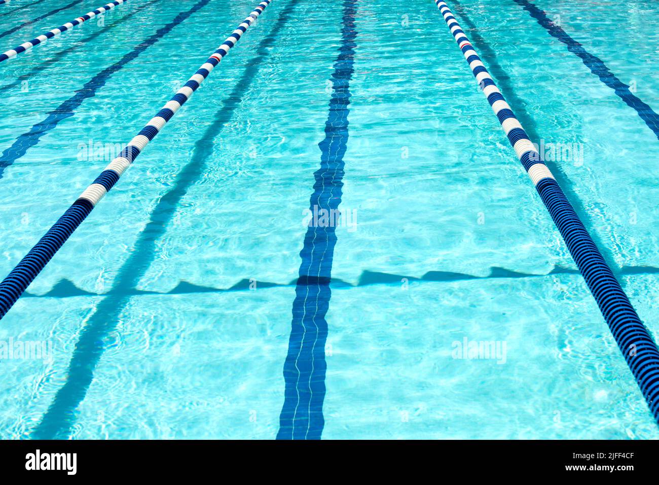 Swimming pool for the swim meet Stock Photo - Alamy