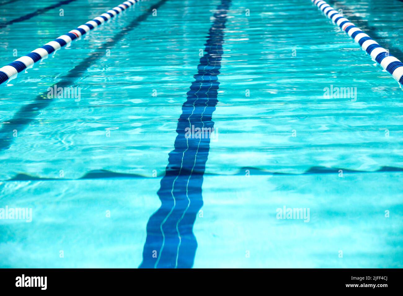 Swimming pool for the swim meet Stock Photo - Alamy