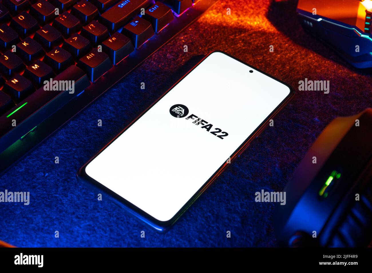 Fifa 22 videogame hi-res stock photography and images - Alamy