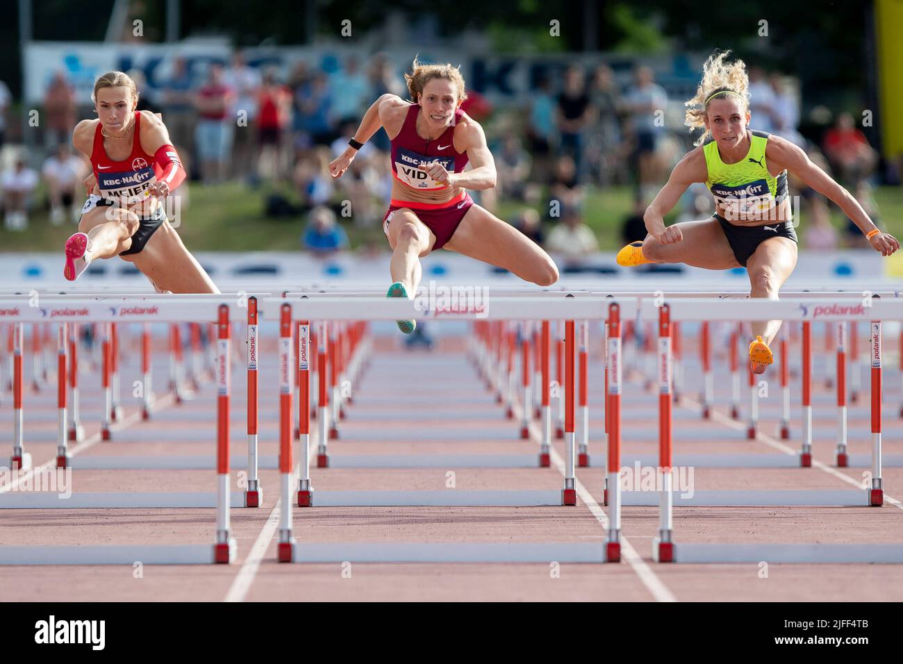 German Marlene Meier, Belgian Noor Vidts and German Isabel Mayer ...