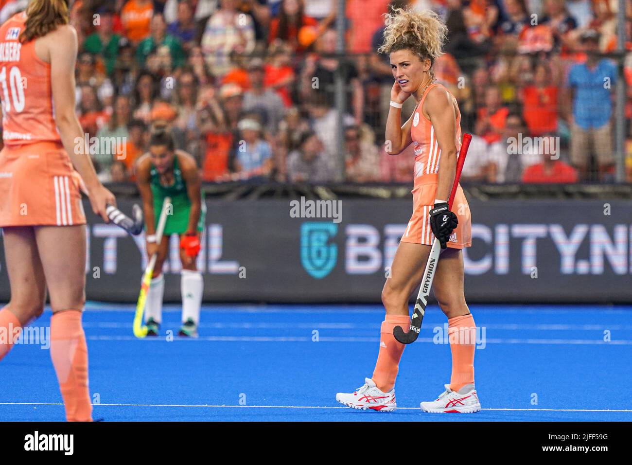 AMSTELVEEN, NETHERLANDS - JULY 2: Maria Verschoor of Netherlands during ...