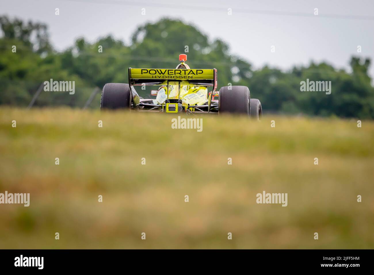 Lexington, OH, USA. 1st July, 2022. DEVLIN DeFRANCESCO (29) (R) of ...