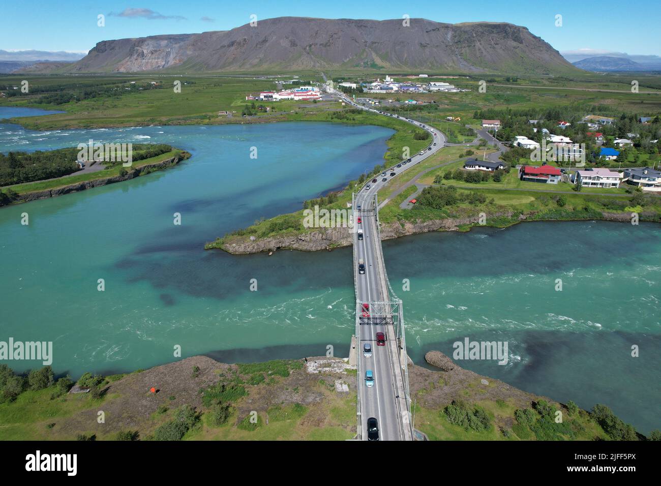 Selfoss town hi-res stock photography and images - Alamy