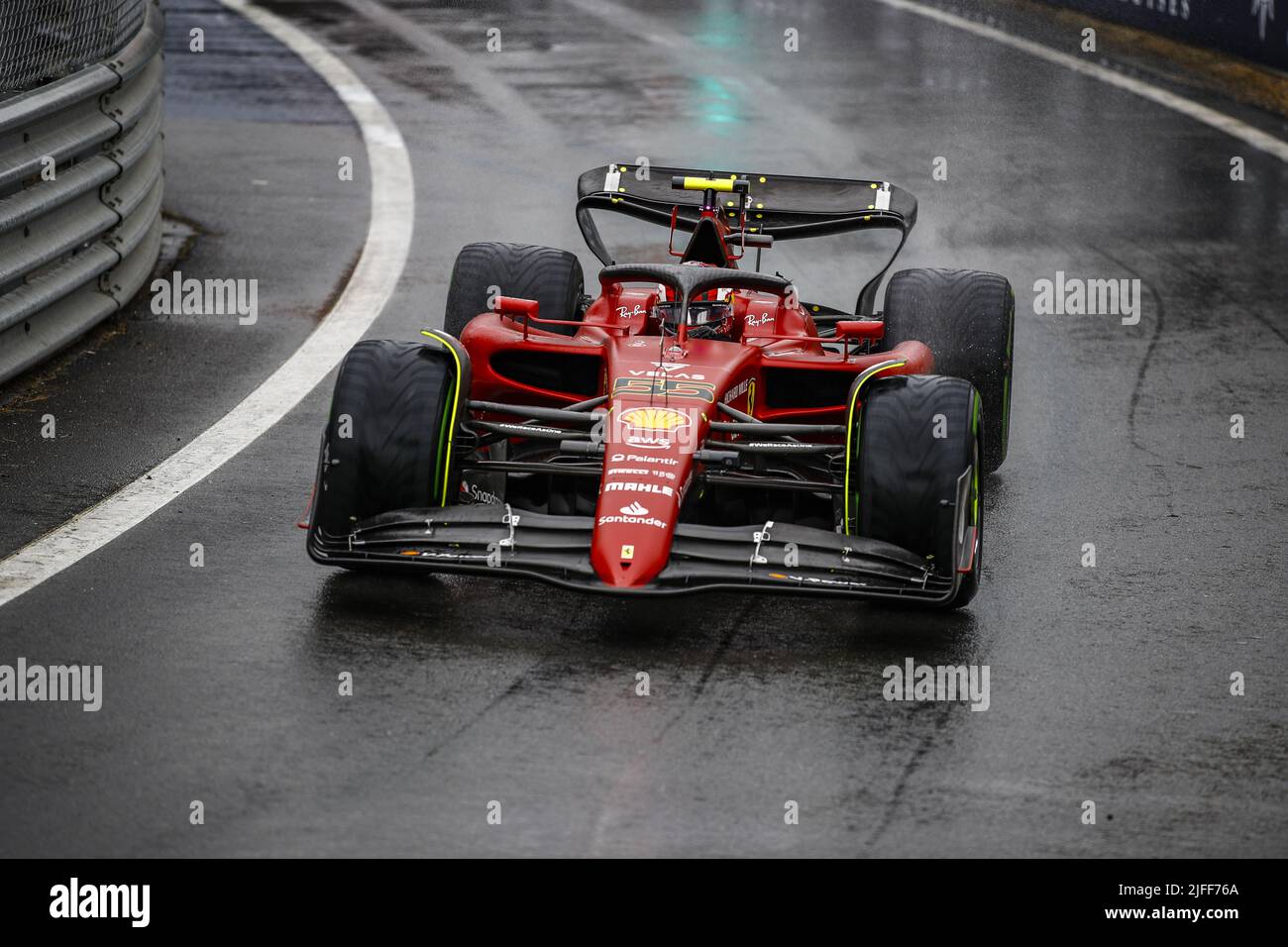55 SAINZ Carlos (spa), Scuderia Ferrari F1-75, action during the ...