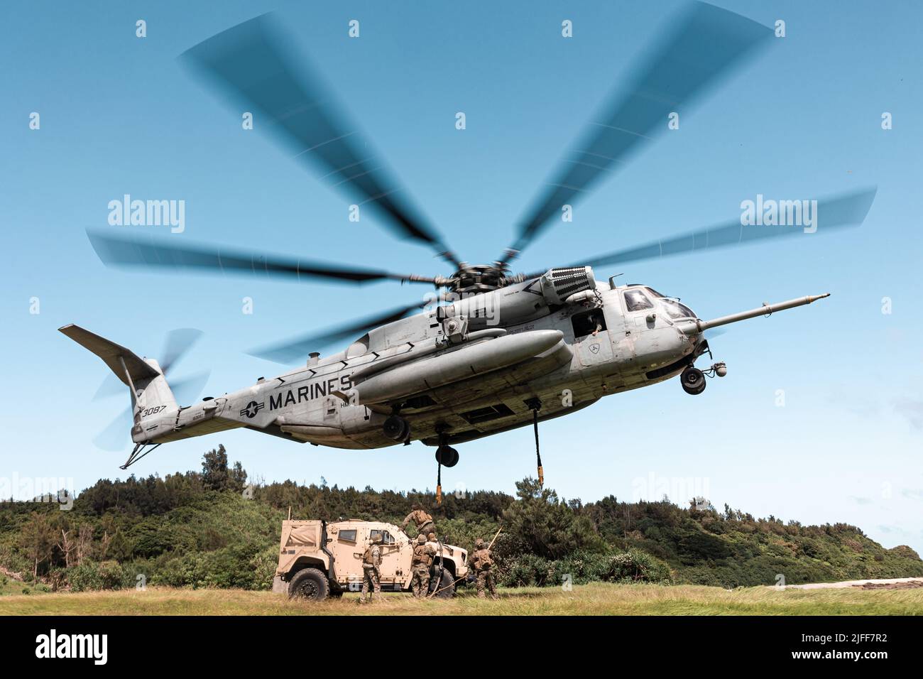 U.S. Marines with Combat Logistics Battalion 31, 31st Marine ...