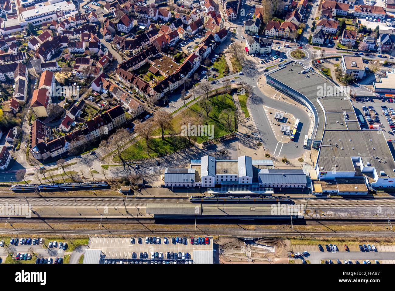 Bahnhof soest und citycenter hi-res stock photography and images - Alamy