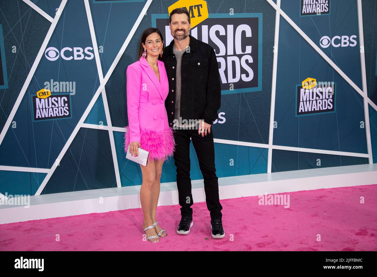 Nashville, Tenn. - April 11, 2022 Laney Beville Hayes and Walker Hayes ...