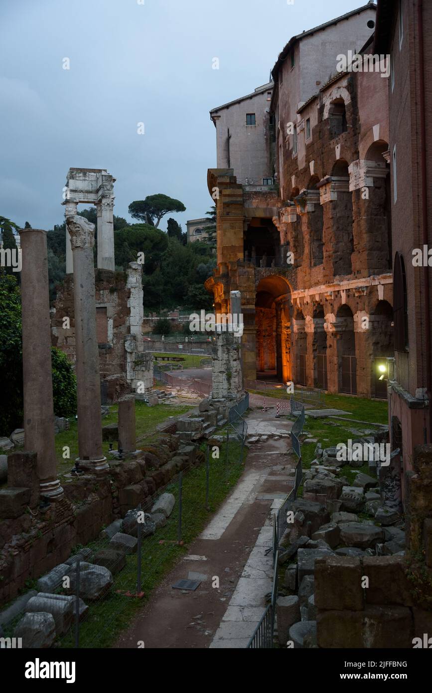 Rome, Italy - 03 30 2019: The best way to visit Rome is to get lost in ...