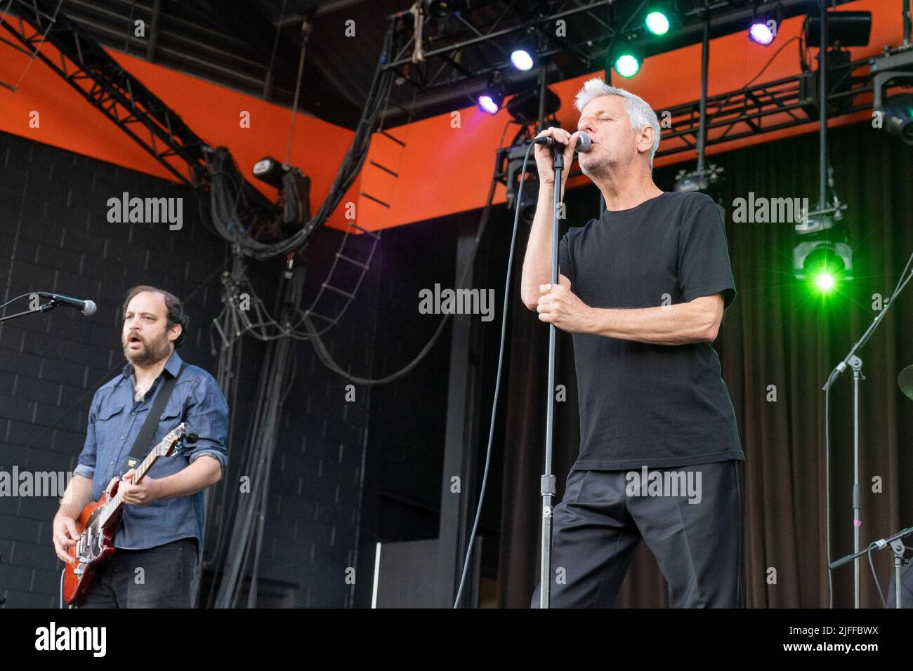 Gary McDowell and Robbie Grey of Modern English at Summerfest Music ...