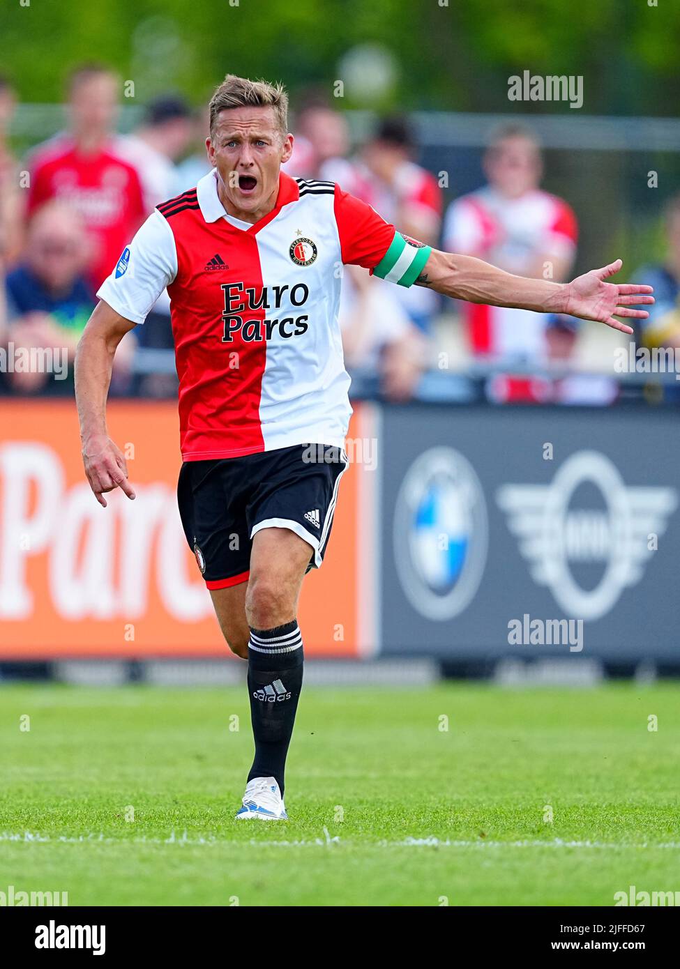 ROTTERDAM, NETHERLANDS - JULY 2: Jens Toornstra of Feyenoord during the Club Friendly match ...