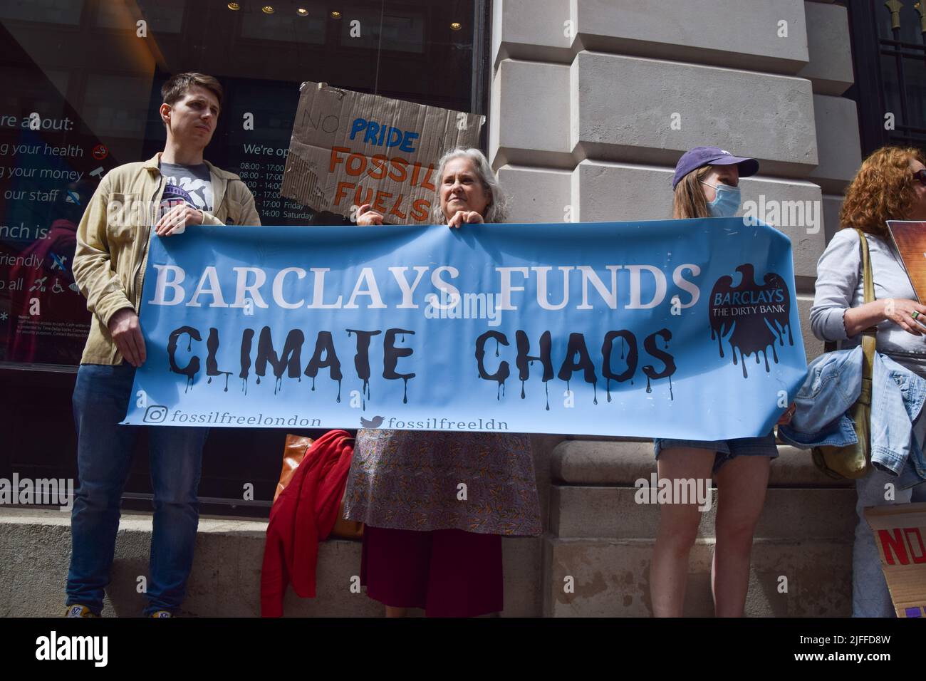 Barclays funds climate chaos hi-res stock photography and images - Alamy