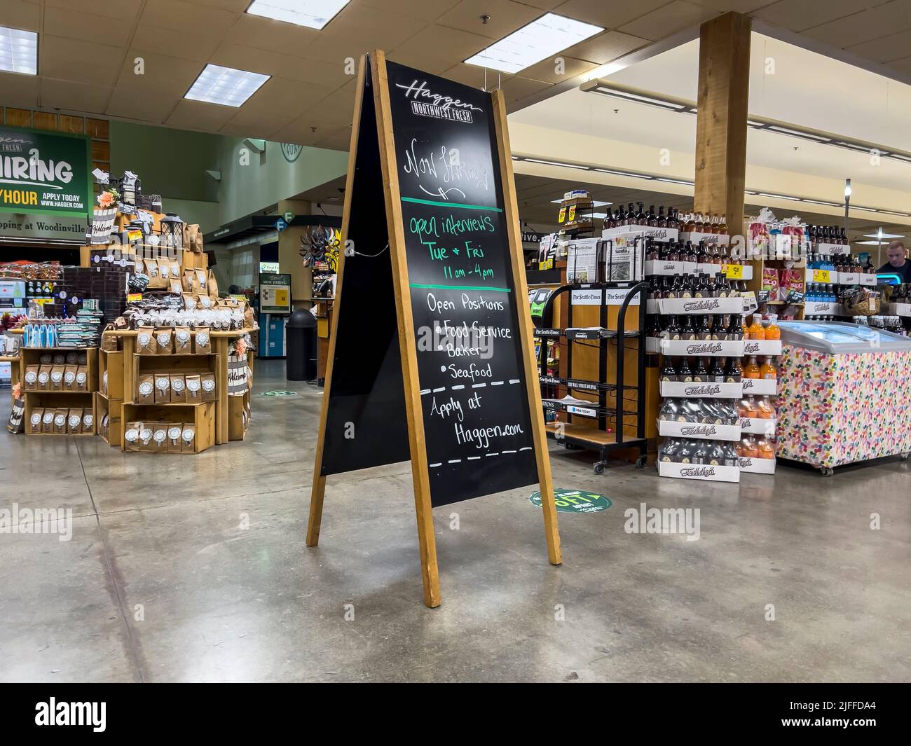 Grocery store aisle sign hi-res stock photography and images - Alamy