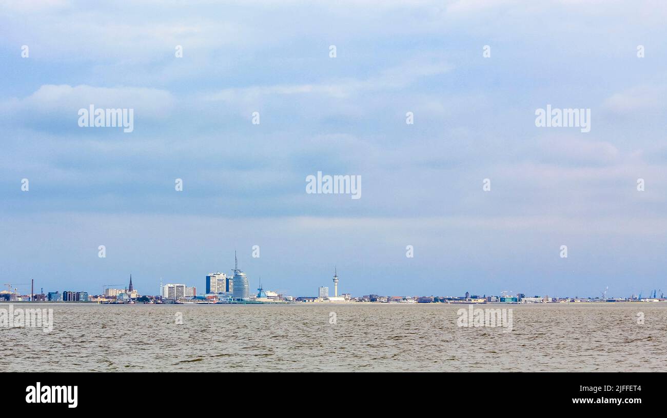 Cityscape and coast panorama of ATLANTIC Hotel Sail City lighthouse ...