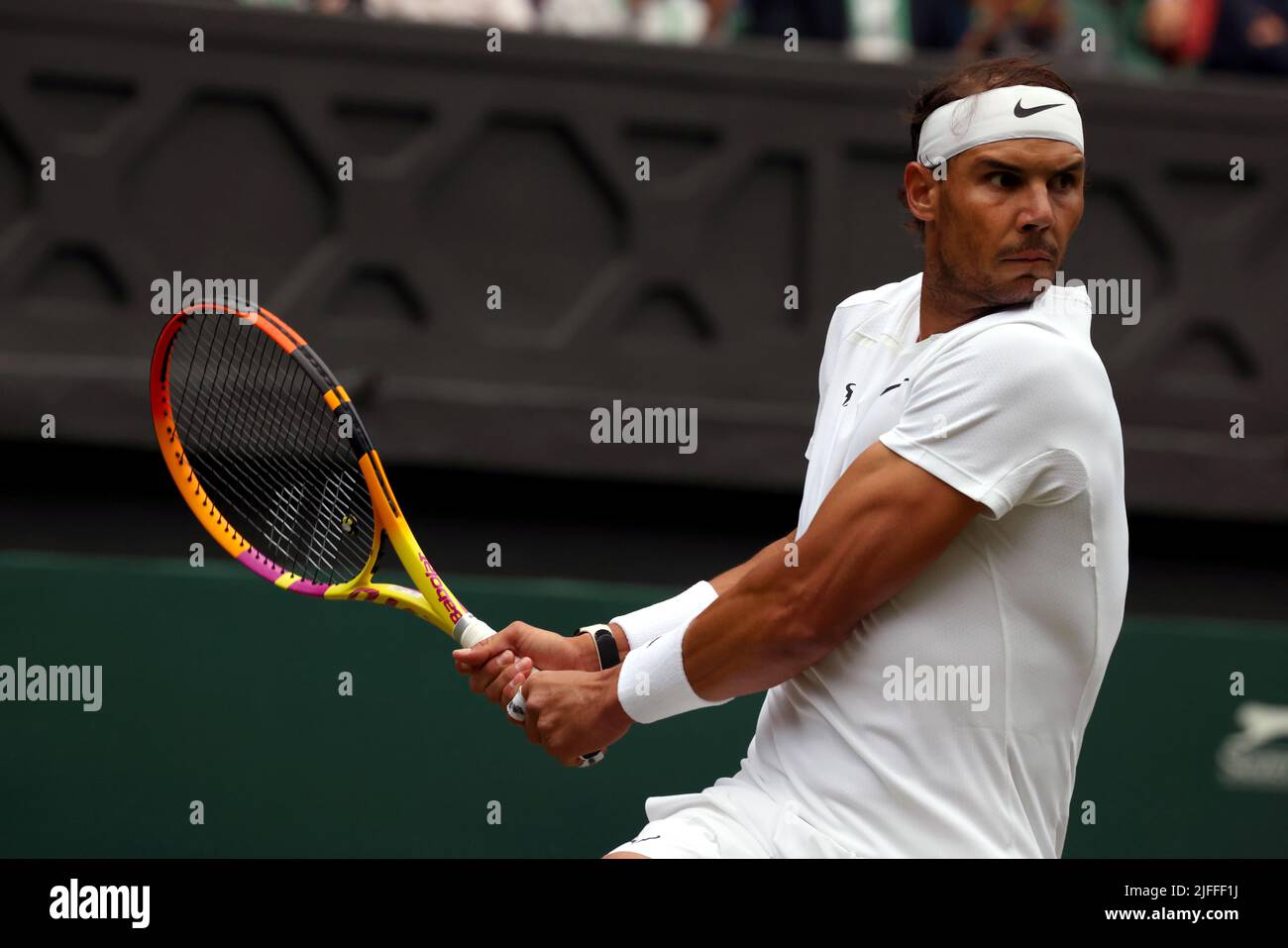 Rafael nadal form rafael nadal foot injury hi-res stock photography and ...