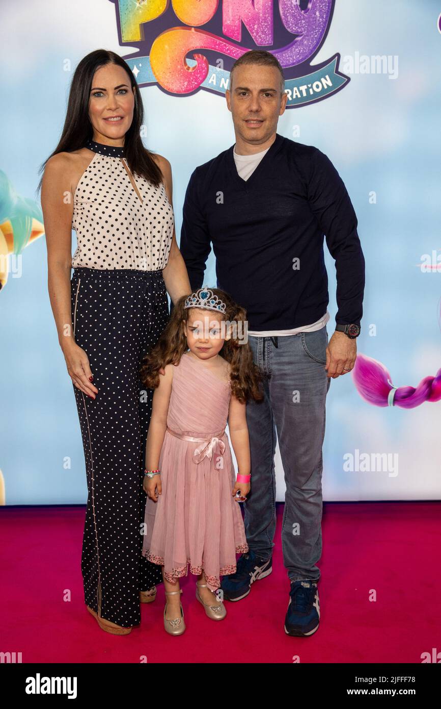 Celeb guests attend the My Little Pony Movie premiere at Cineworld ...