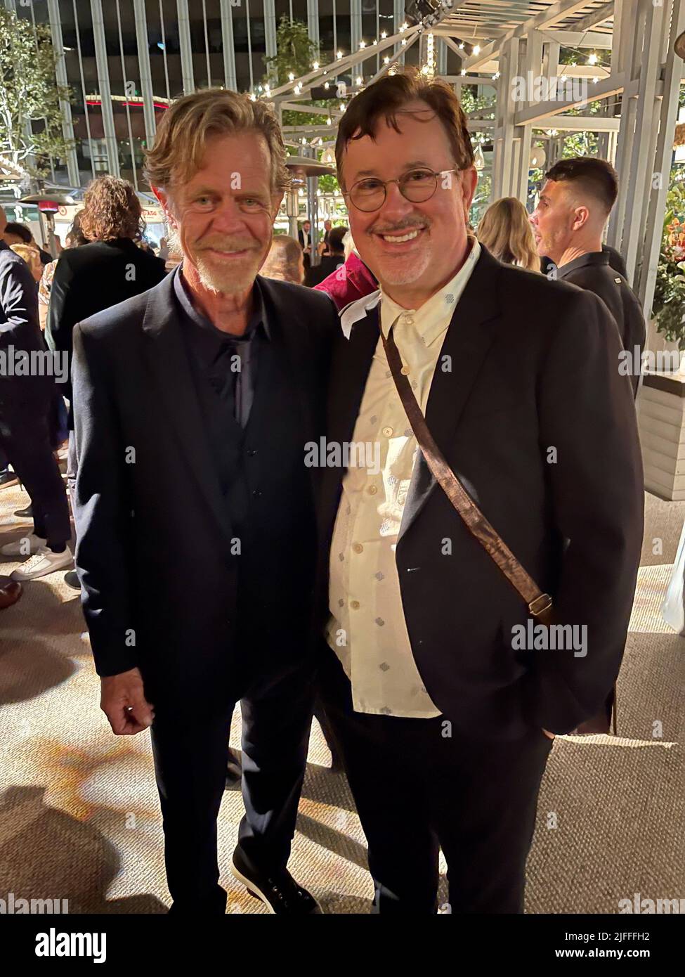 Emmy nominees William H Macy for Shameless and Jeremy Swift for Ted ...