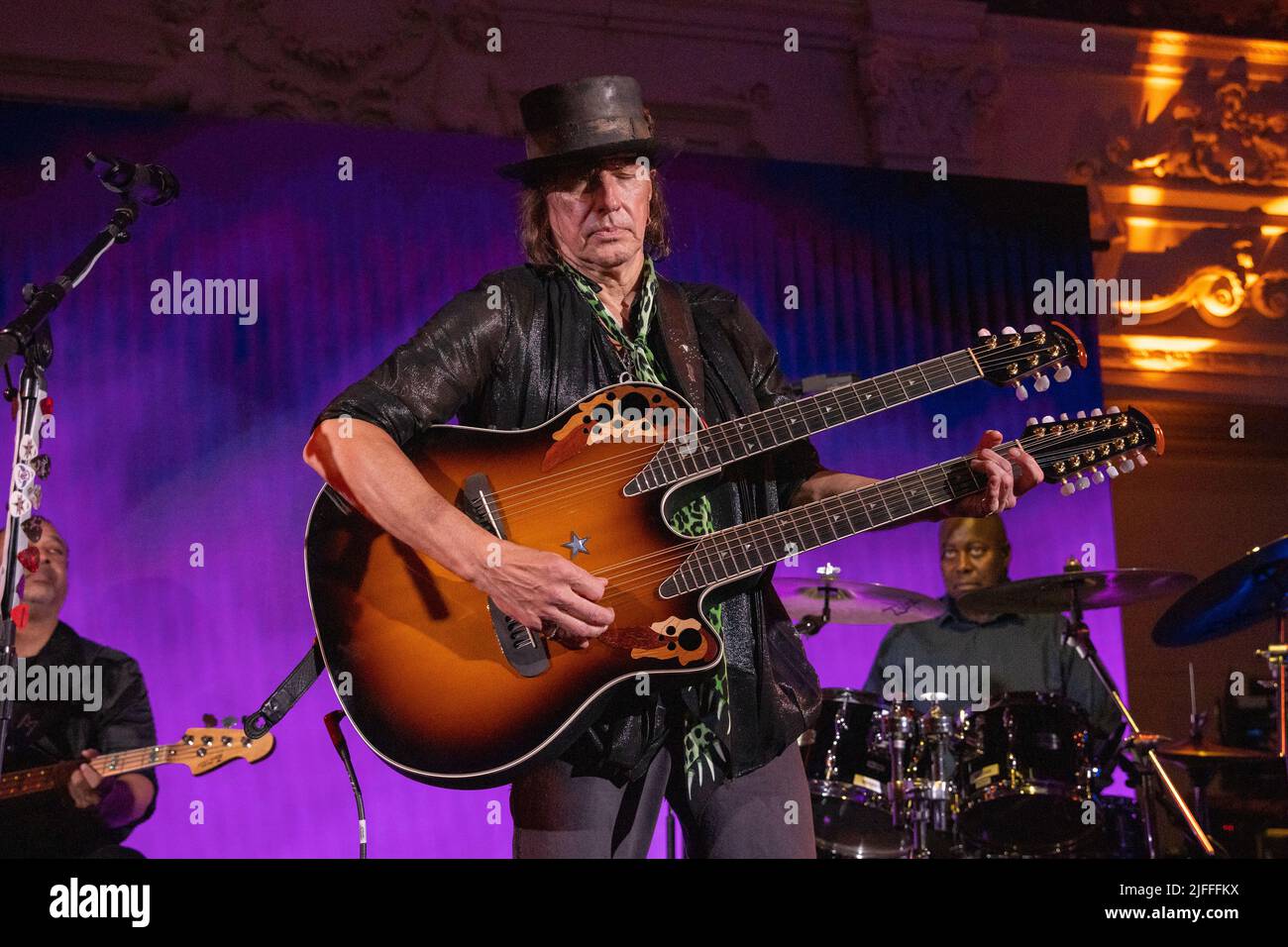 Richie Sambora performs a special intimate show for fans at London's Bush Hall Featuring: Richie ...
