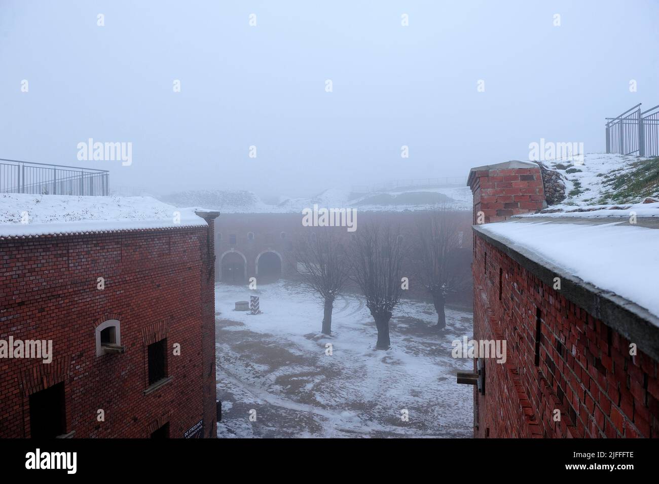 Polska, fort, fort silberberg silver mountain fort, lower silesia ...