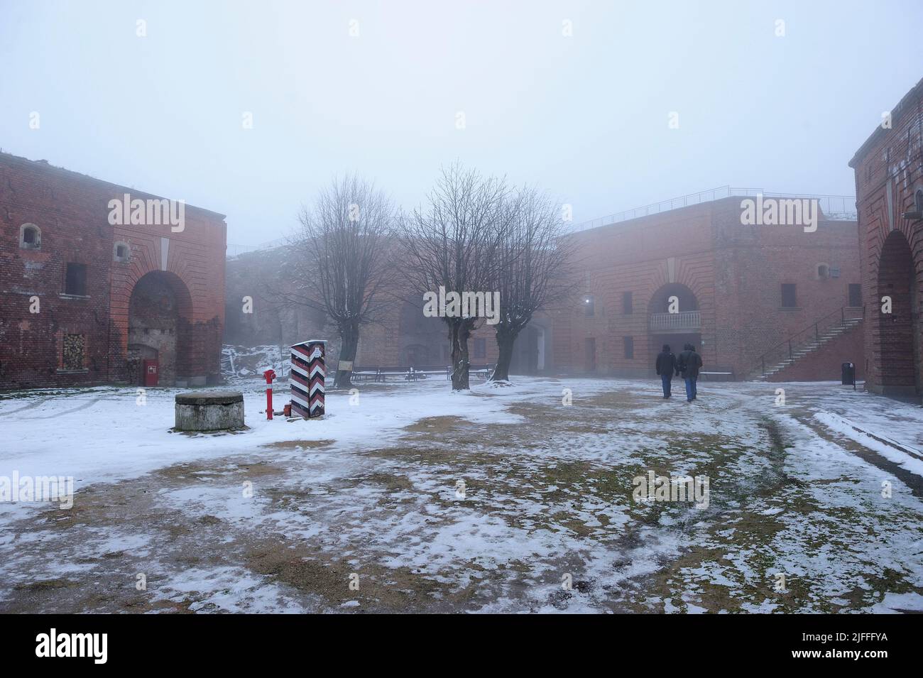 Polska, fort, fort silberberg silver mountain fort, lower silesia ...
