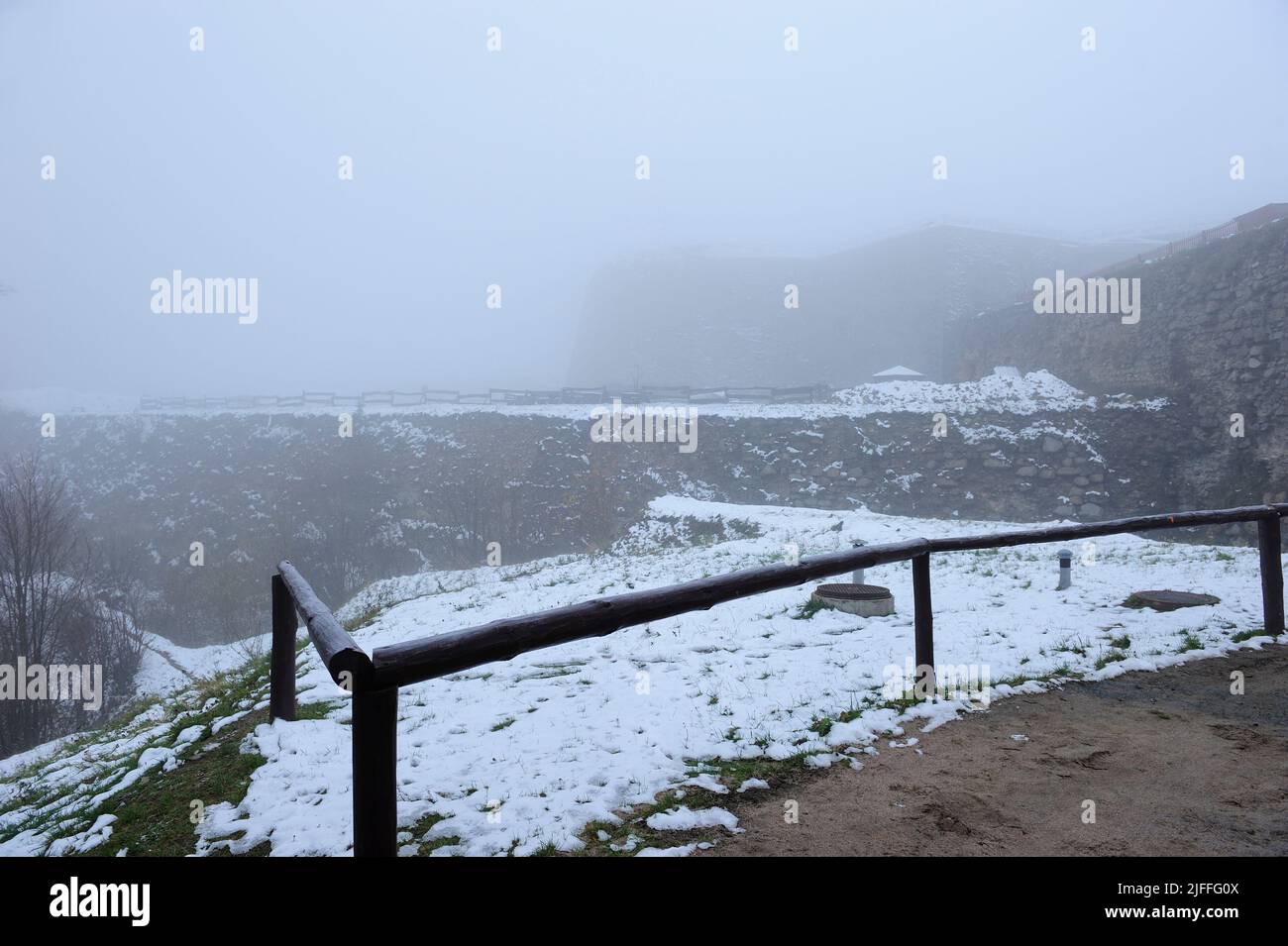 Polska, fort, fort silberberg silver mountain fort, lower silesia ...