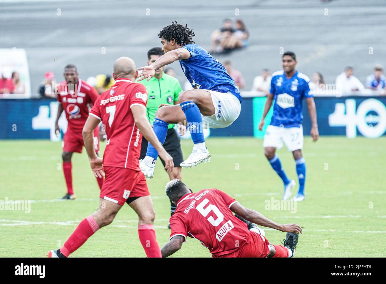 Daytona, Florida, USA, July 2, 2022, America de Cali player Kevin ...