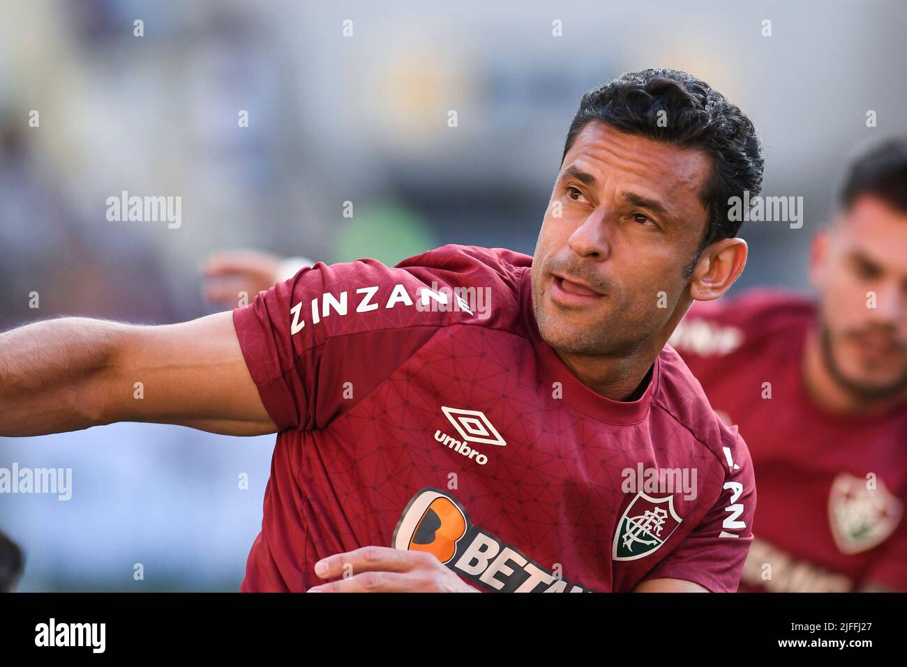 Rio, Brazil - July 02, 2022: Fred player in match between Fluminense vs ...