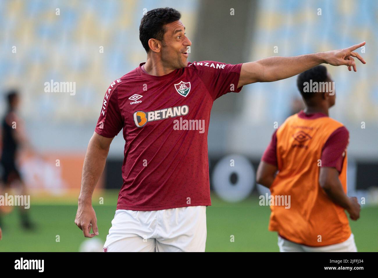 Rio, Brazil - July 02, 2022: Fred player in match between Fluminense vs ...