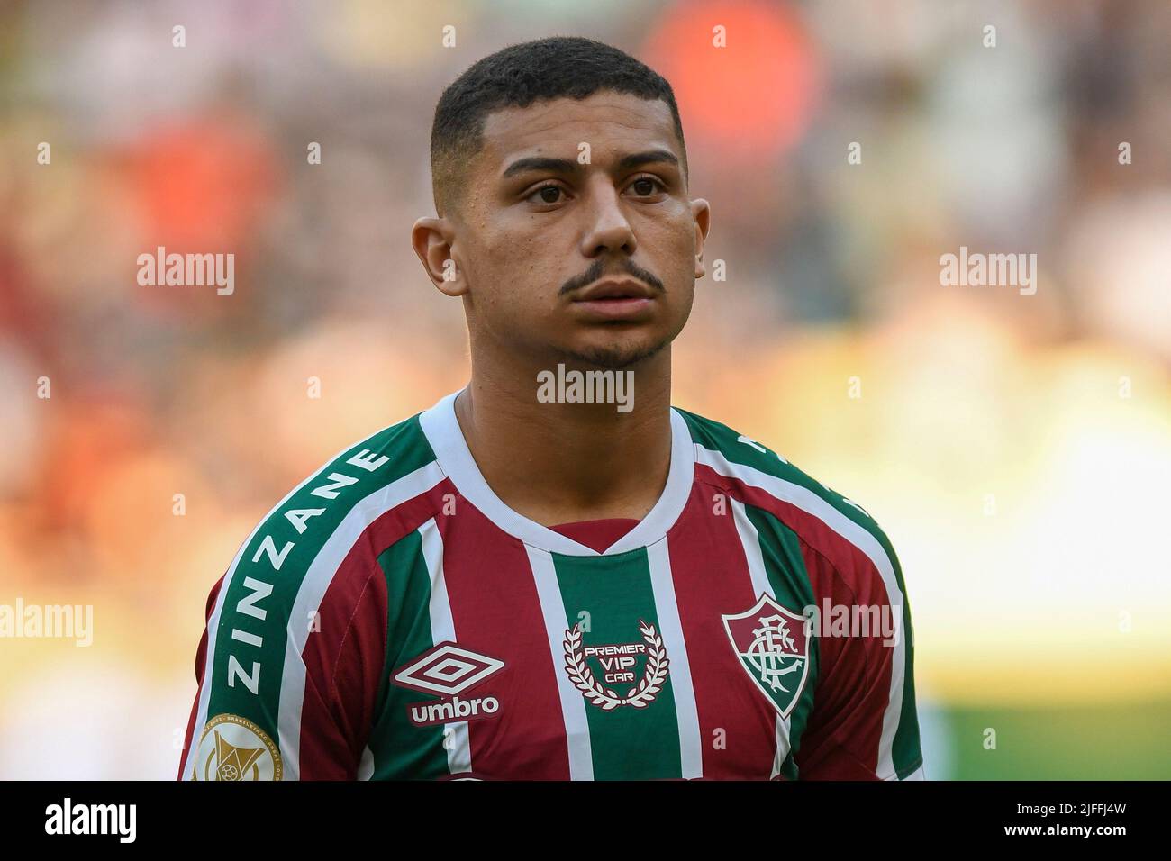 Rio, Brazil - July 02, 2022: Andre player in match between Fluminense ...
