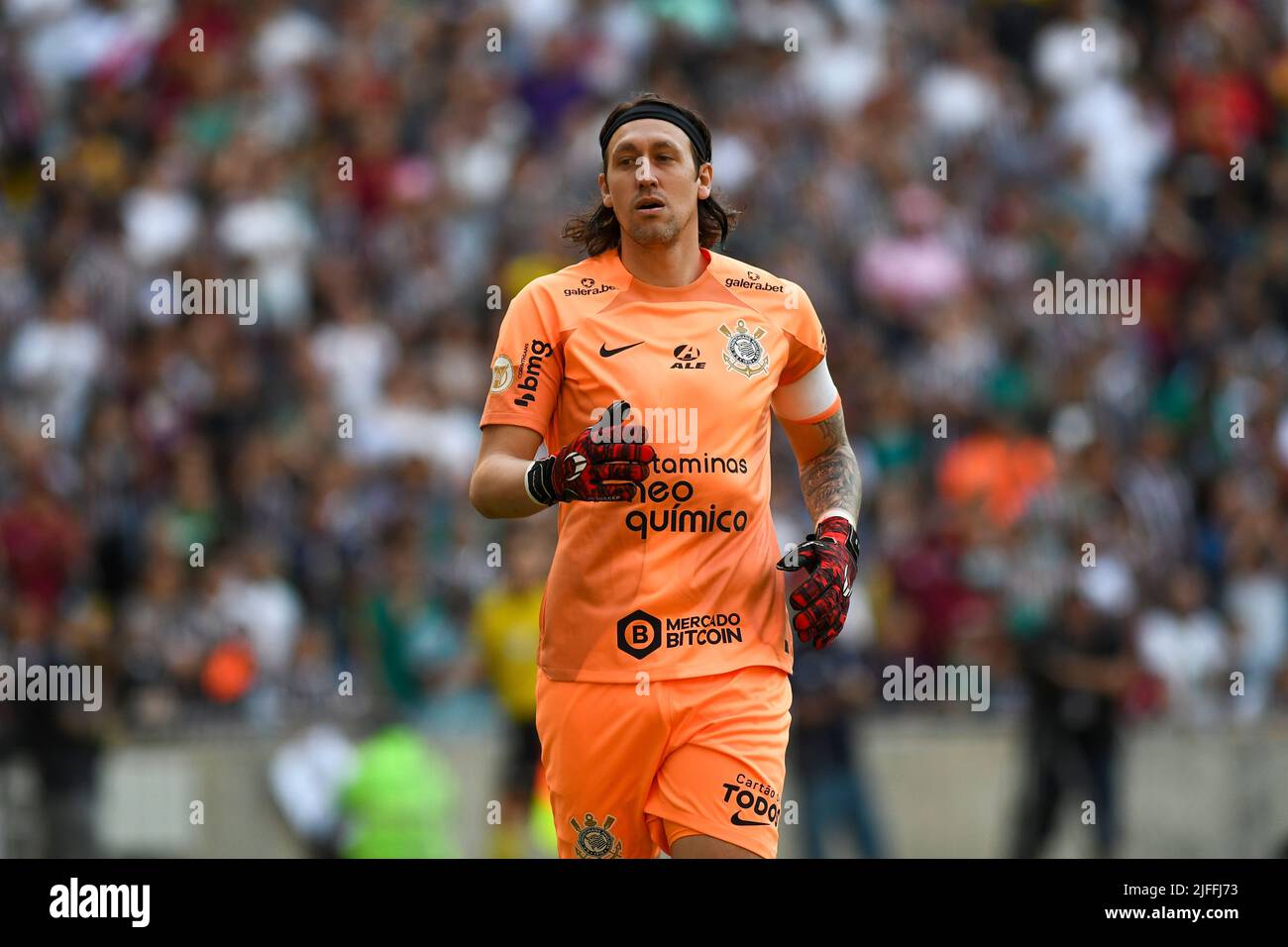 Rio, Brazil - July 02, 2022: Cassio player in match between Fluminense ...