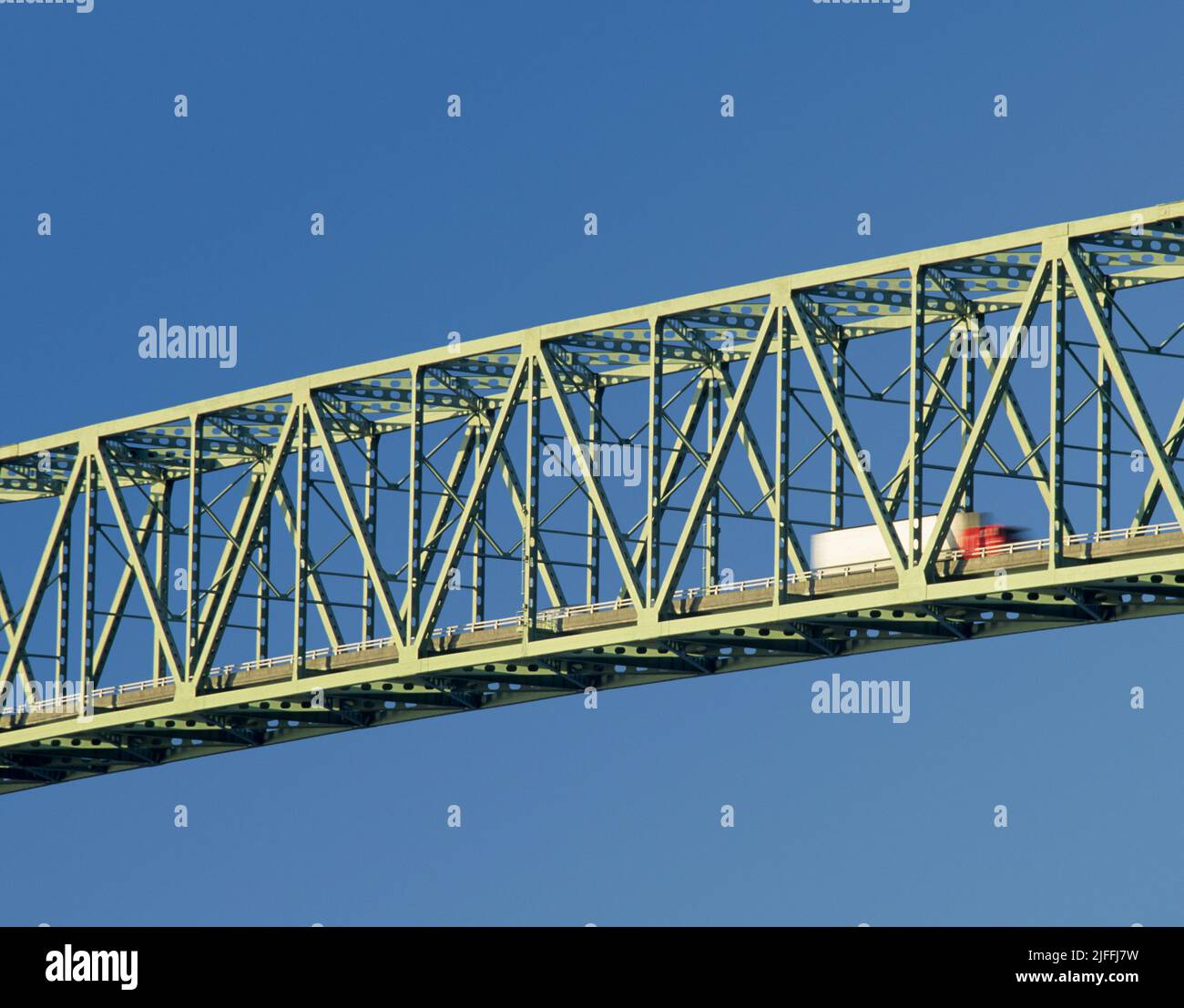 Container tractor trailer truck hi-res stock photography and images - Alamy