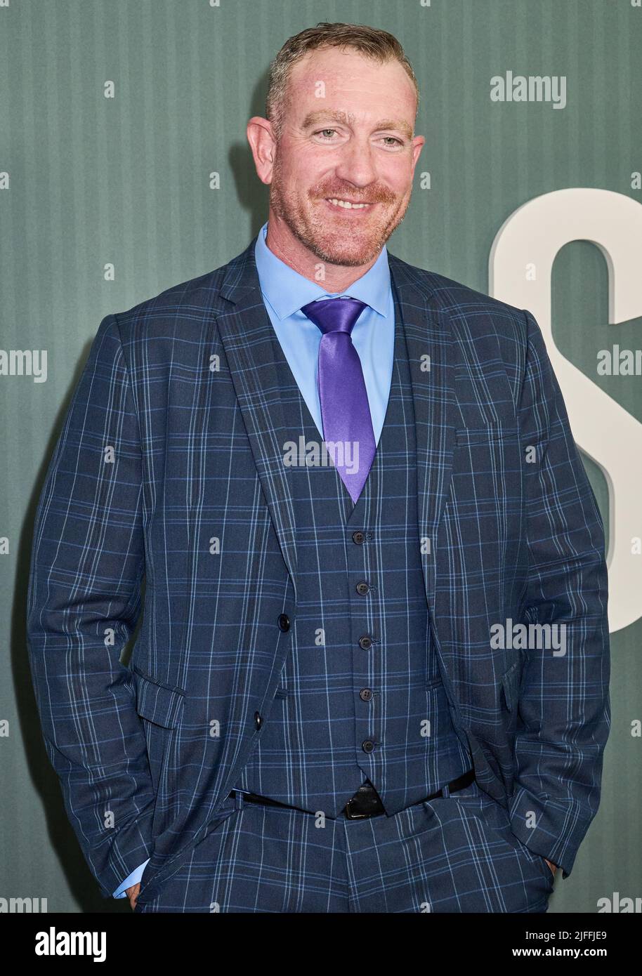 NEW YORK, NY, USA - JUNE 15, 2022: Daniel Reader attends the New York Premiere of Netflix's ...