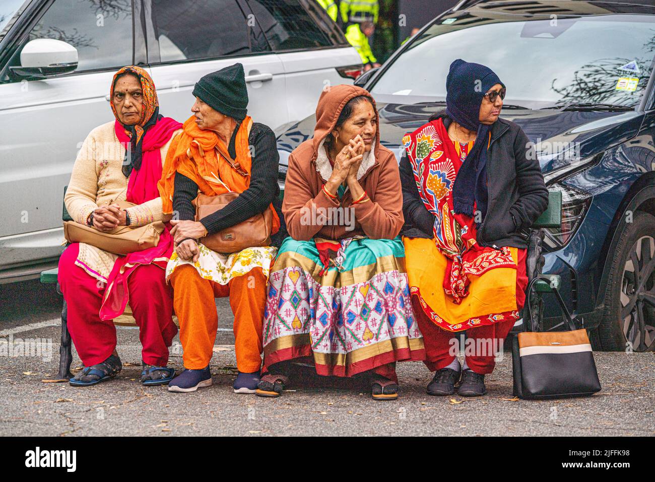 Adelaide Australia, 2 July 2022 . A group of women from the Indian ...