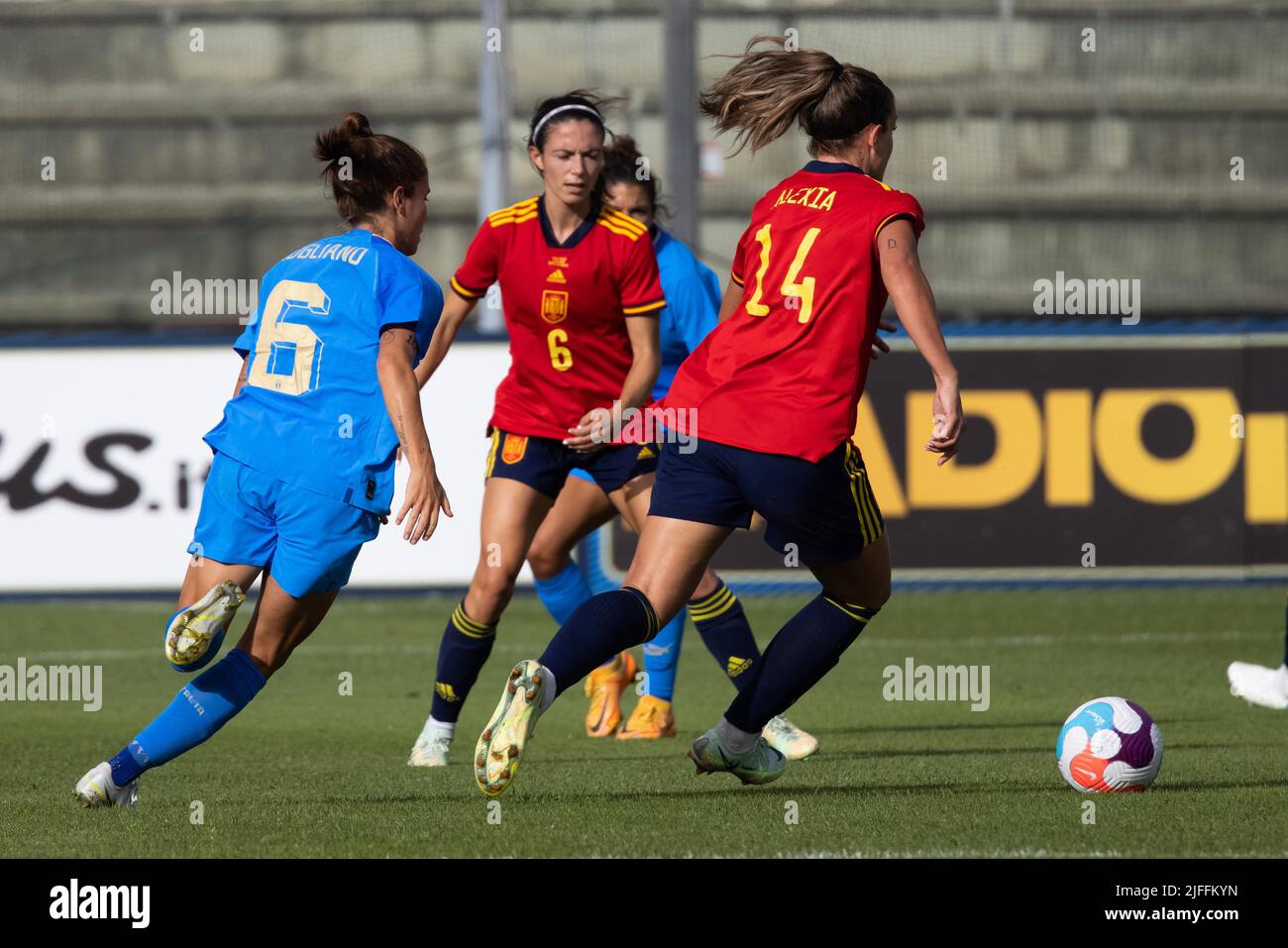 July 1, 2022, Castel di Sangro, Italy: Manuela Giugliano of Italy and ...