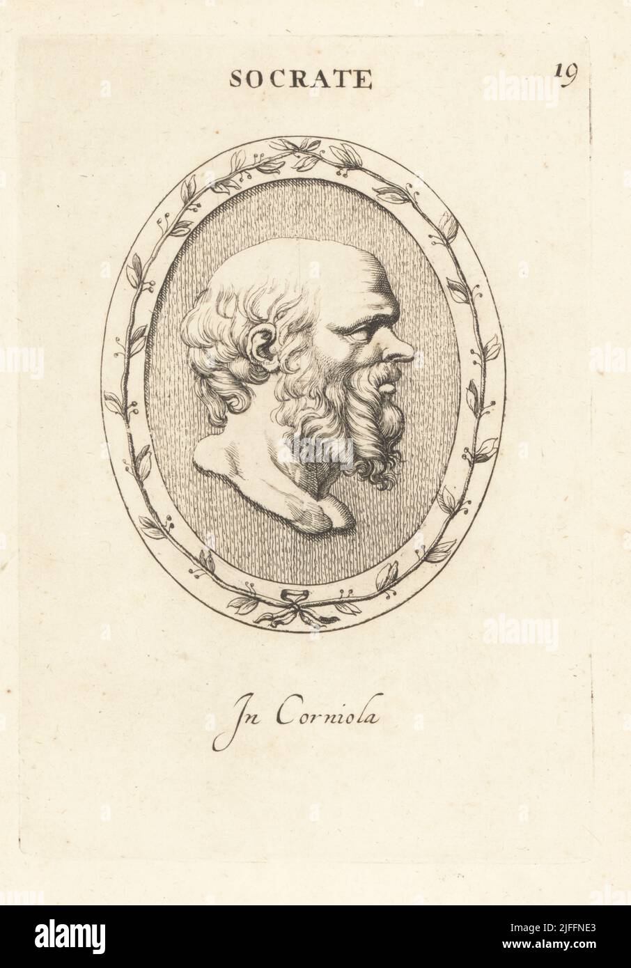 Bust of Socrates, Greek philosopher from Athens, c. 470–399 BC. In ...