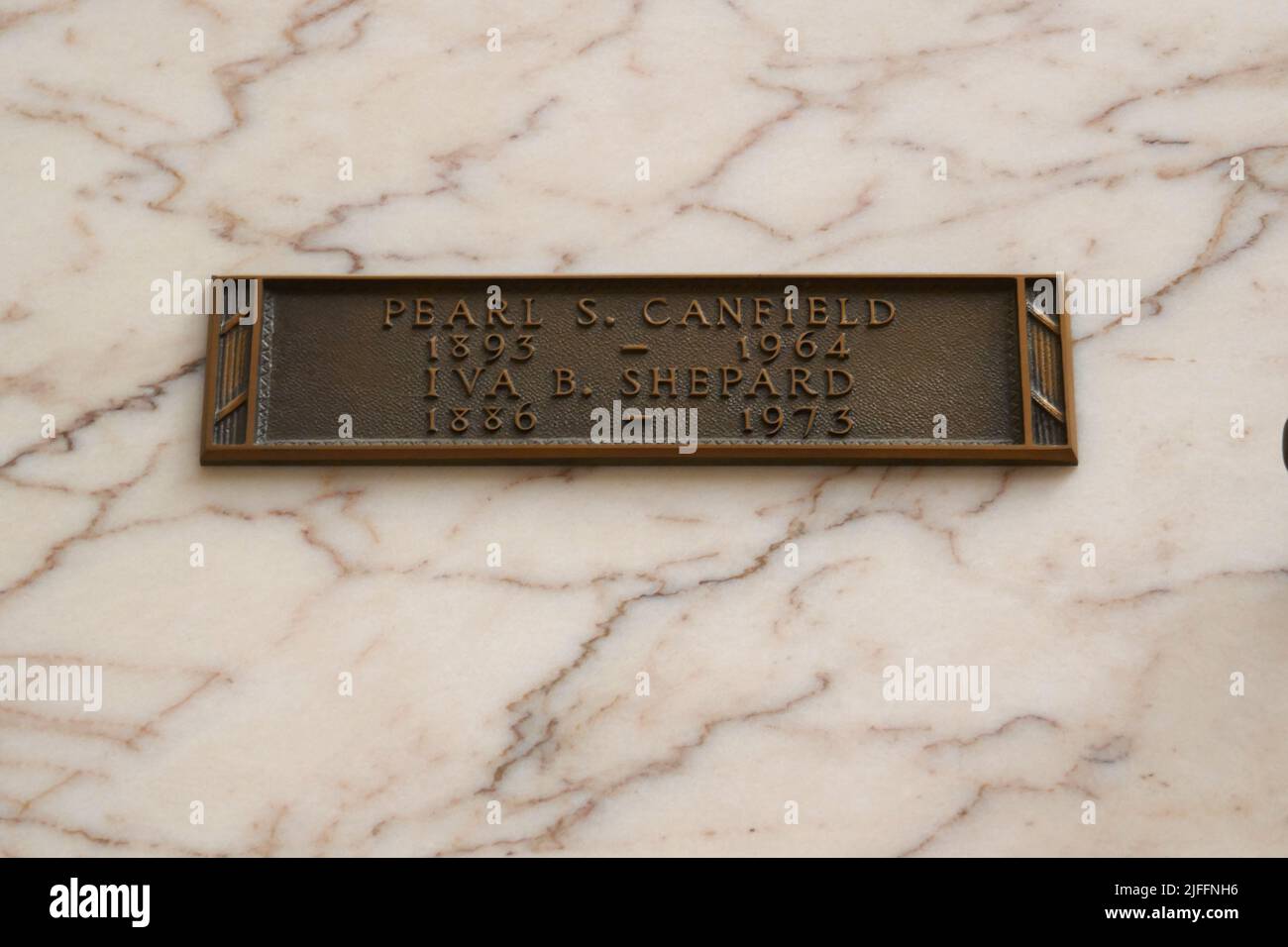 Inglewood, California, USA 29th April 2022 Actress Iva Shepard's Grave ...